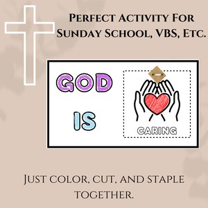 Attributes of God, Christian Resource, Flip Books, Sunday School ...