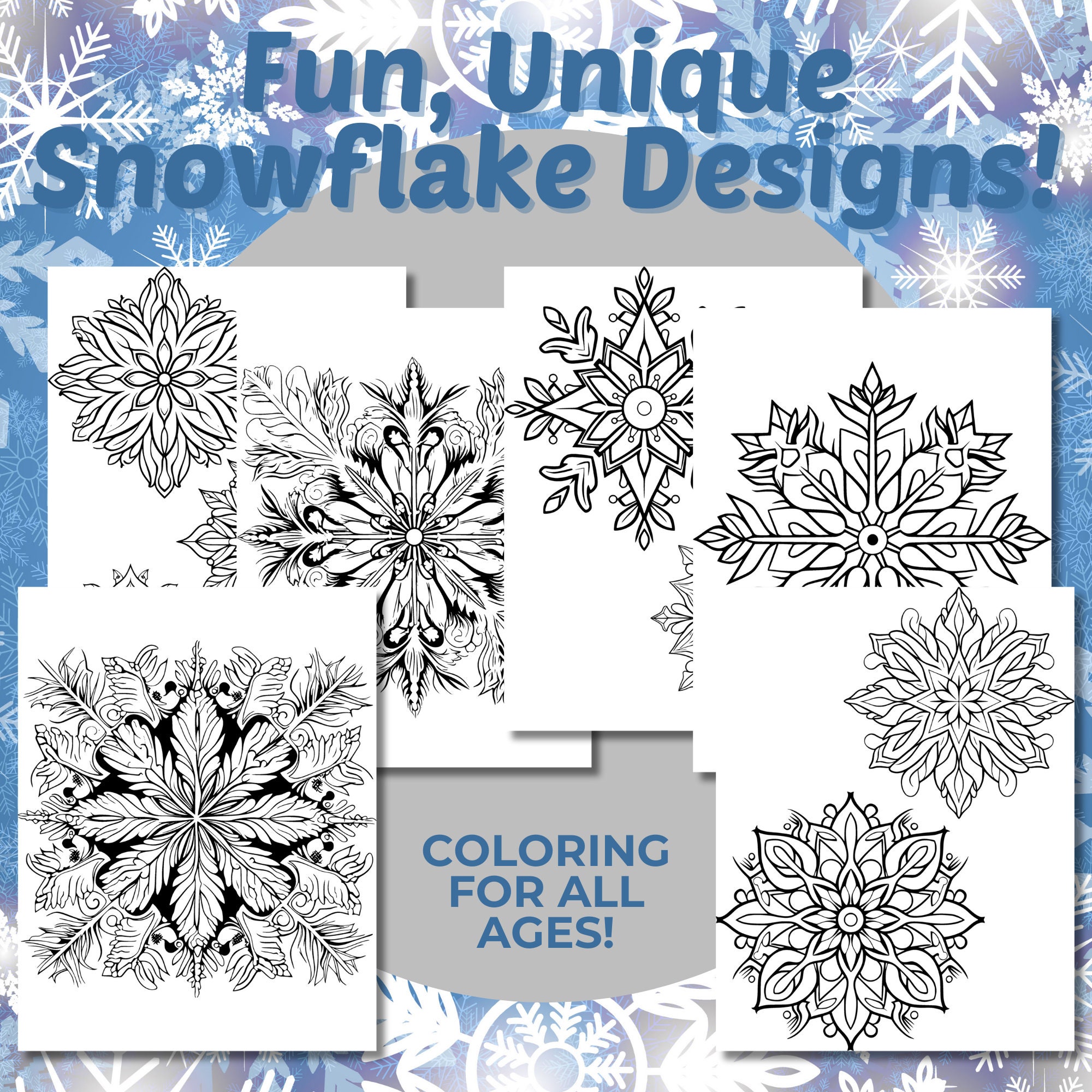 Snowflake Coloring Sheets, Snowflake Coloring Page,snowflake Coloring ...