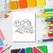 Easy Fun Coloring Book,printable Cute Animal Coloring Pages,cute ...