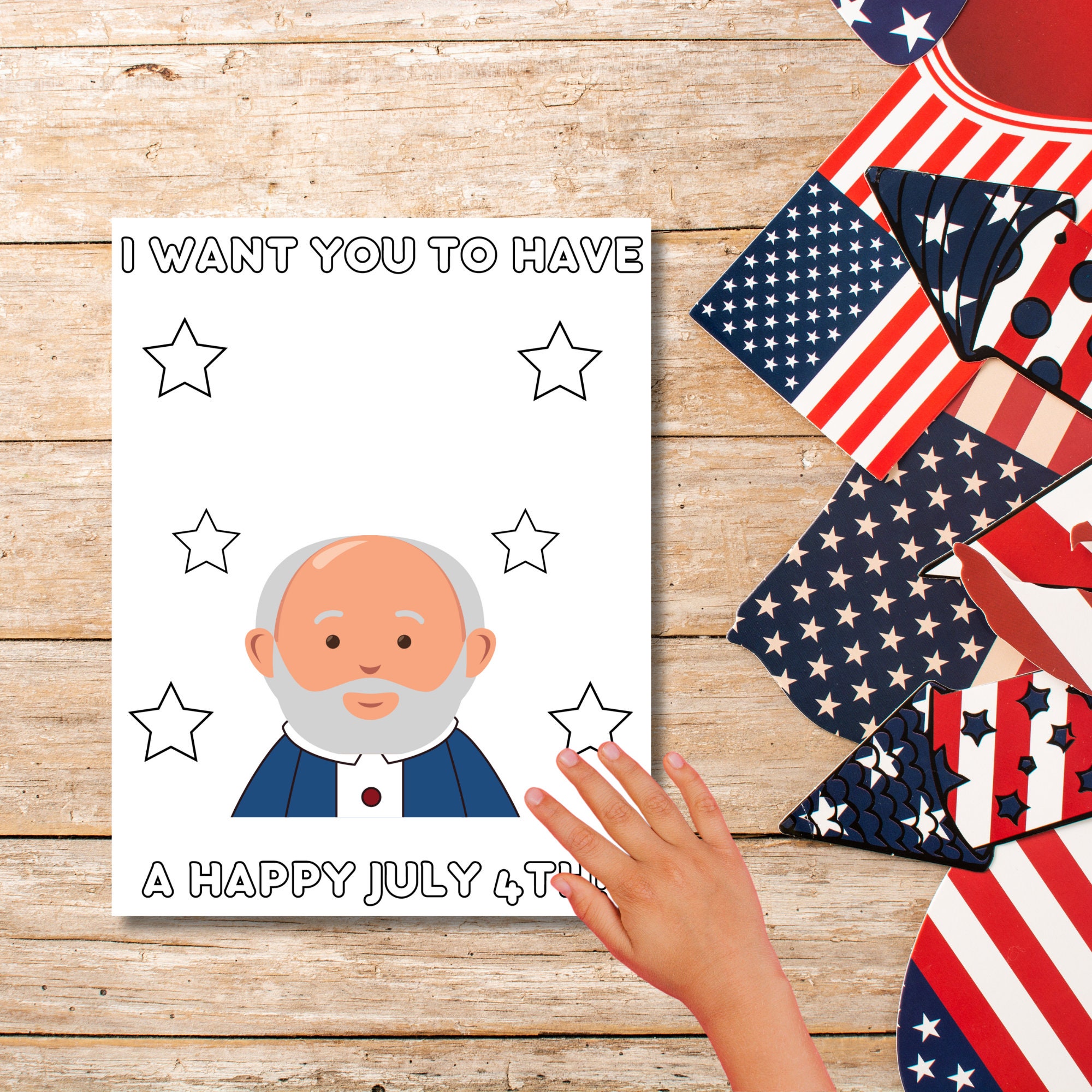4th of July Handprint Art, Handprint Painting, 4th of July Activity ...
