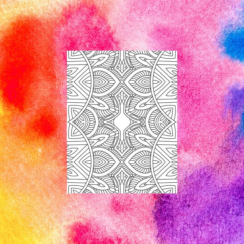 Color Me Beautiful, Beautiful Patterns Coloring, All Colors Are ...