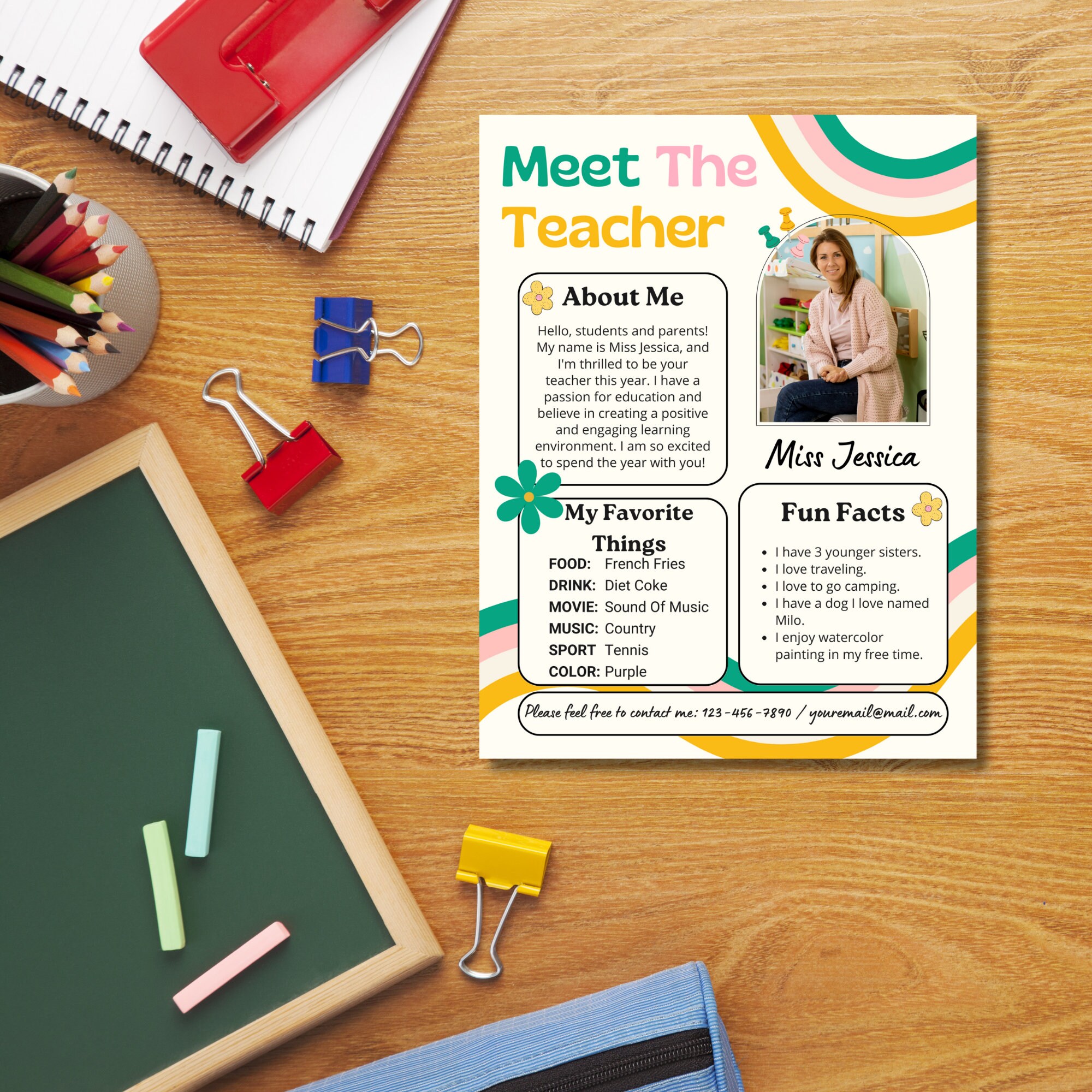 Back to School Welcome Letter, First Day of School Teacher Note, All ...