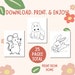 Easy Fun Coloring Book,printable Cute Animal Coloring Pages,cute ...