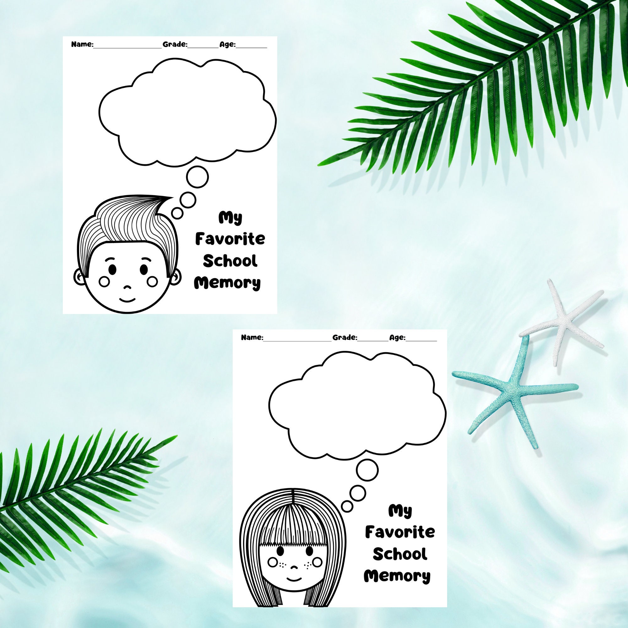 End of Year Coloring Activity Pages, Student School Activity, Peace Out ...