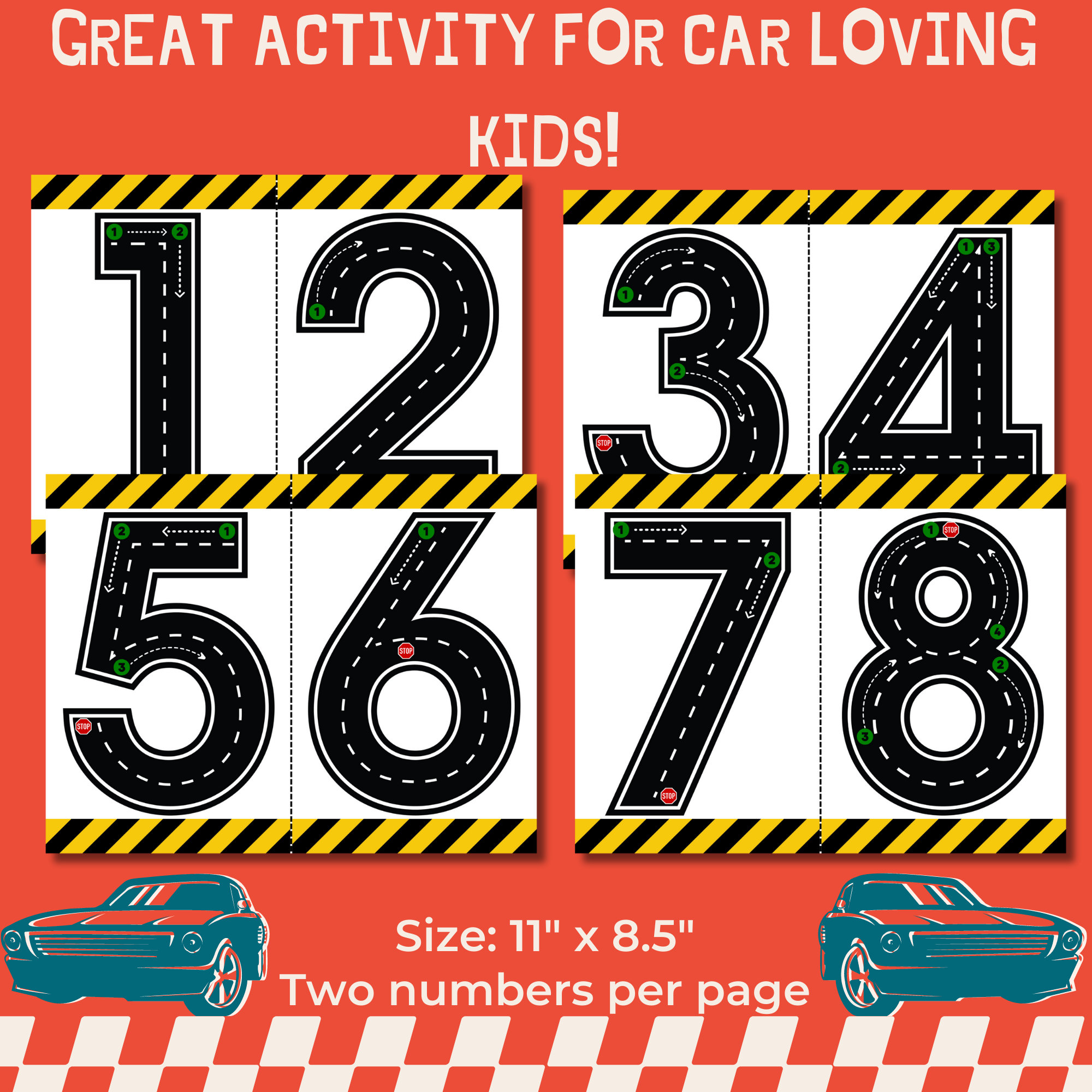 Number Tracing Flashcards,k5 Learning,learn Numbers,preschool Flashcard ...