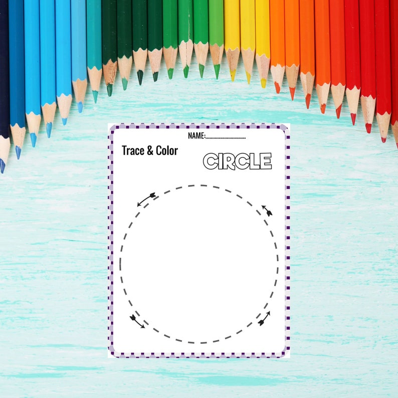 Printable Shapes Coloring Pages, Scissors Cutting Practice, Worksheets ...