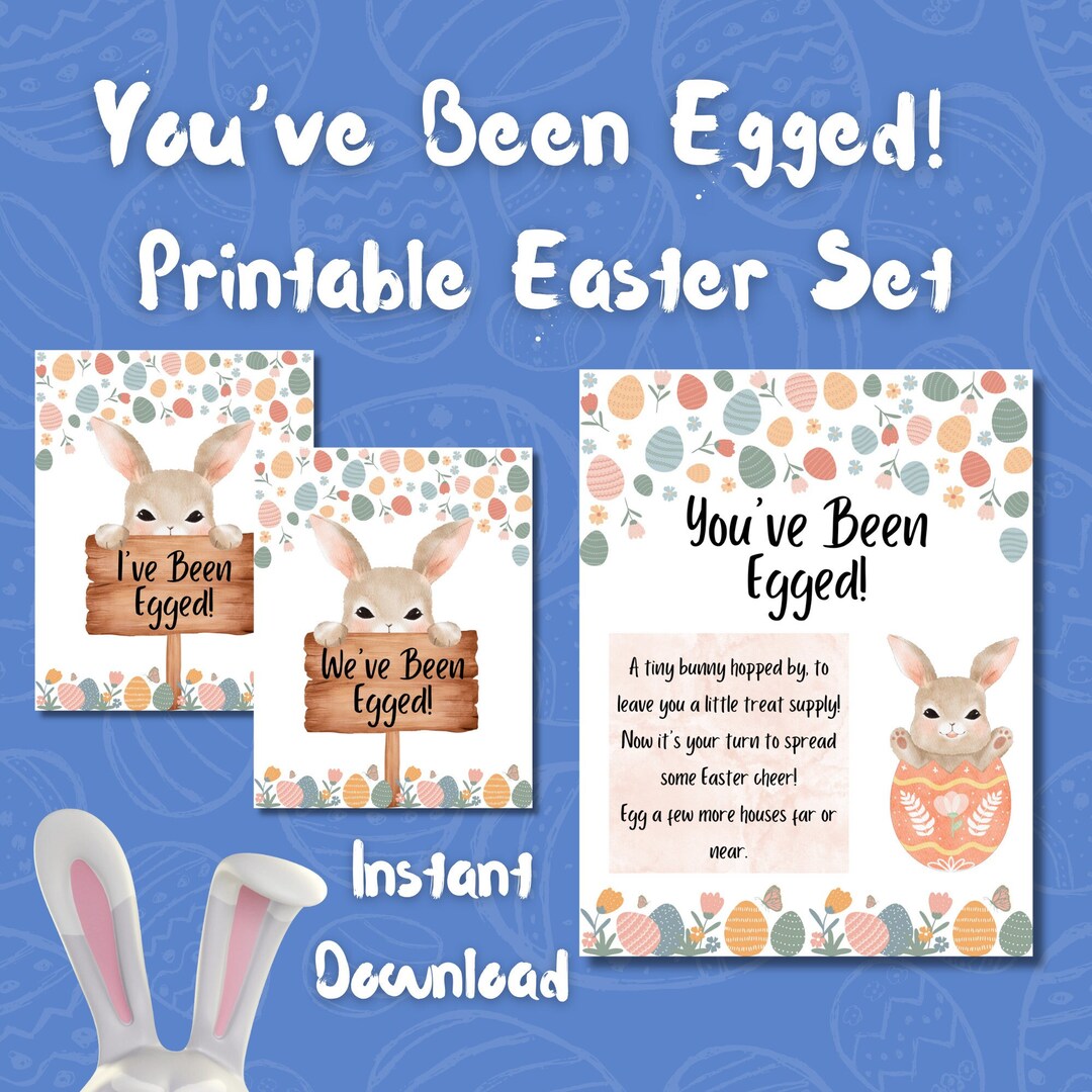 We’ve Been Egged, You’ve Been Egged, Neighborhood Easter Egg Hunt ...