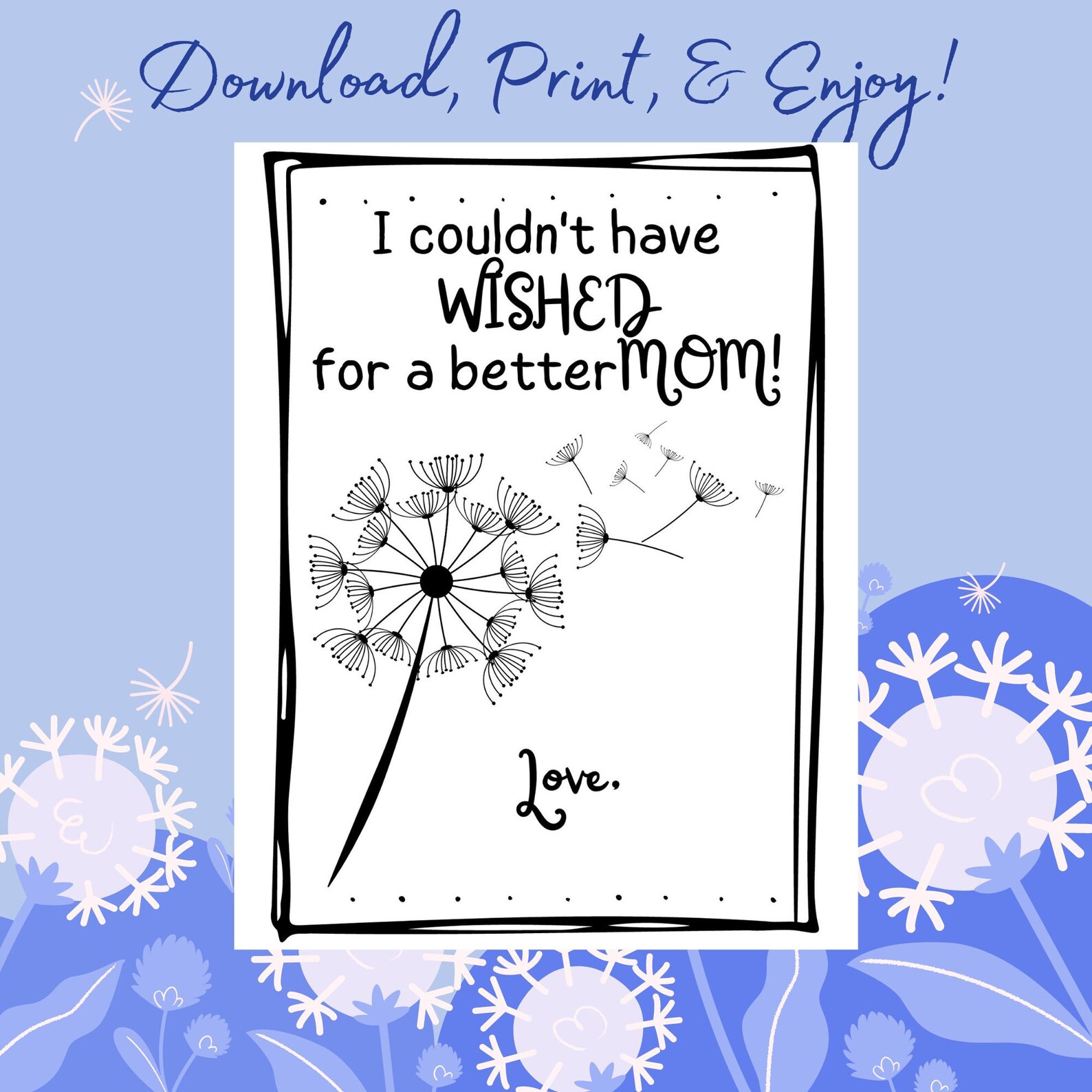 Printable Dandelion Craft,crafts for Prek and Kindergarten Children ...