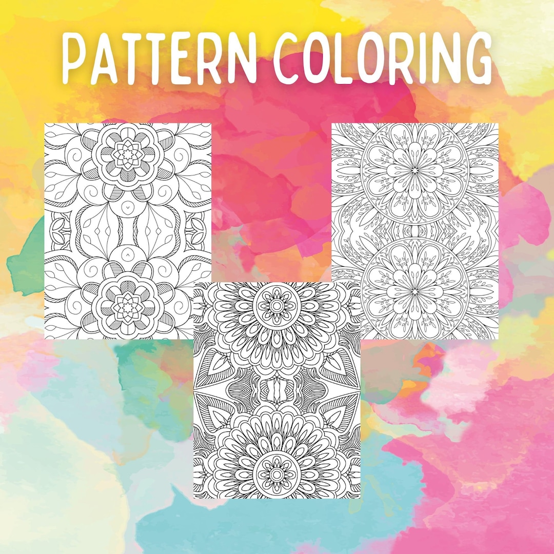 Color Me Beautiful, Beautiful Patterns Coloring, All Colors Are ...