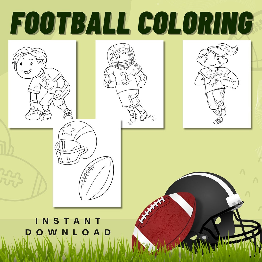 Super Bowl Kids Activity, on Sundays We Watch Football, Football Kids ...