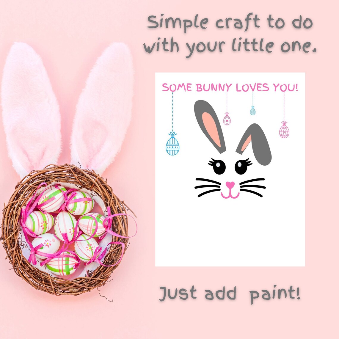 Easter Footprint Craft, Teacher & Parent Resources, Bunny Footprints ...
