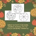 Thanksgiving Coloring Wheel, I Am Thankful For, Gratitude Craft ...