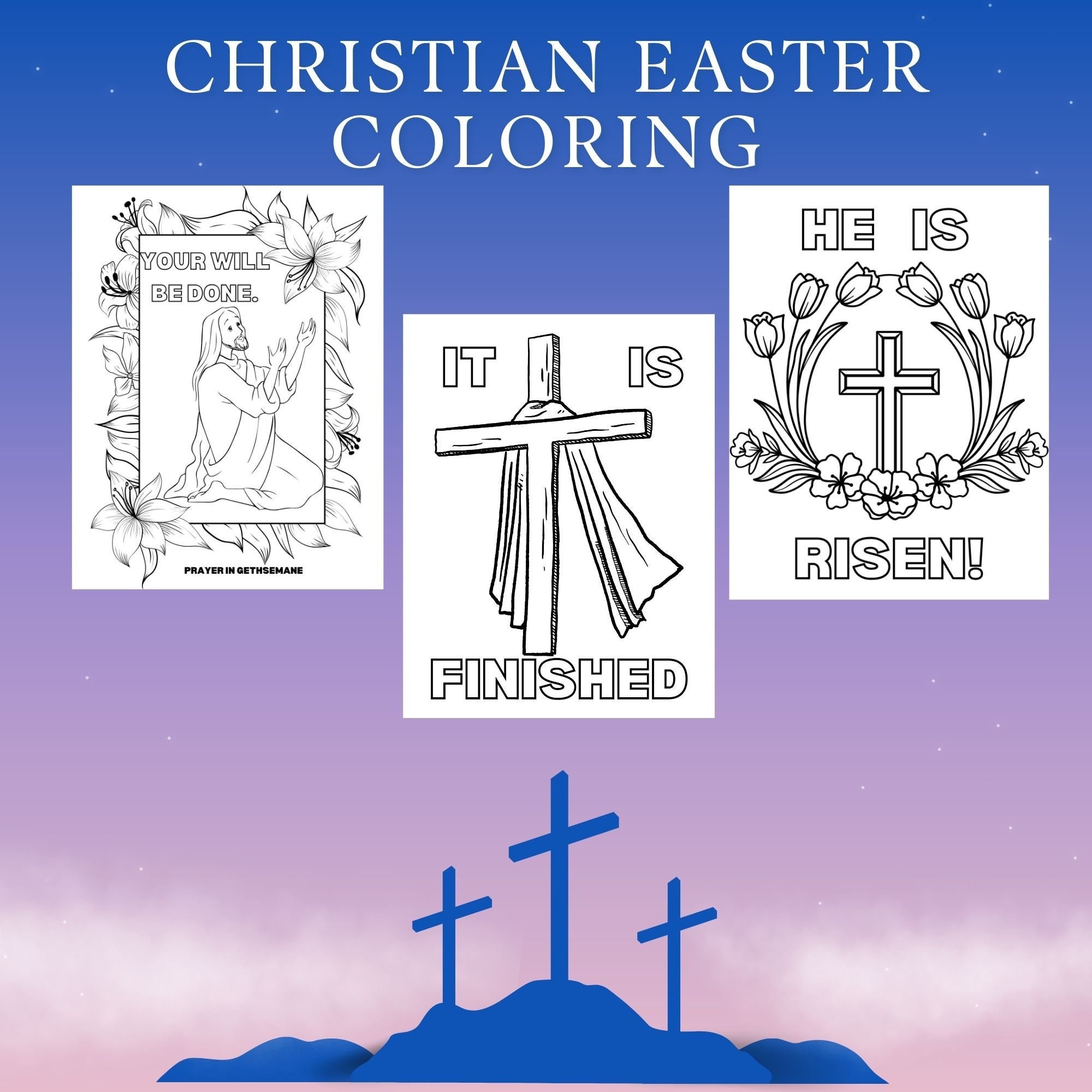 Palm Sunday,christian Coloring Pages,easter Coloring Pages,easter ...