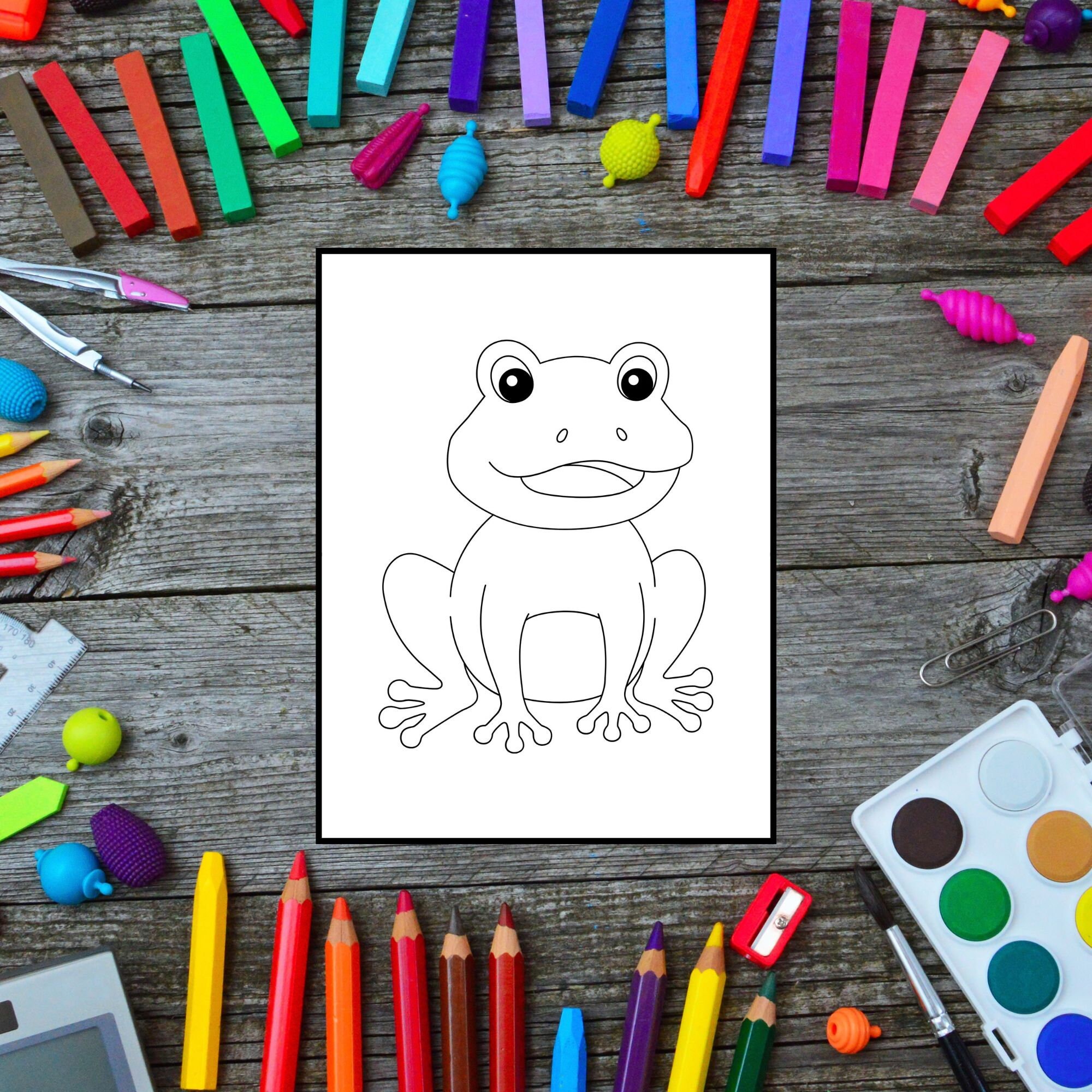 Simple Coloring, Easy Coloring Page, Curriculum Preschool, Fine Motor ...