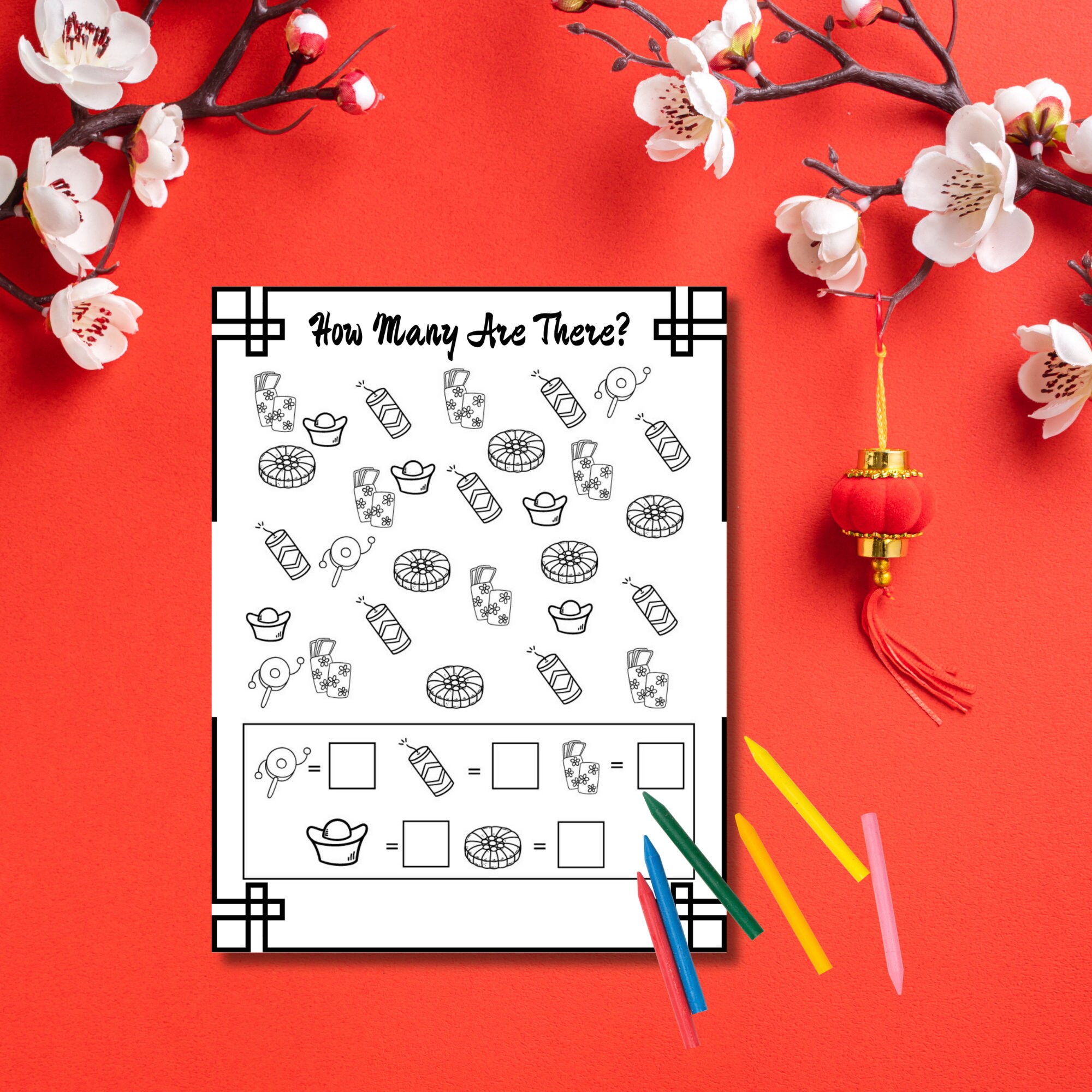 Chinese New Year Kids Activities, Chinese New Year Digital, Lunar New ...