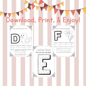 First Week of Preschool, Preschool Letters of the Week, Preschool ...
