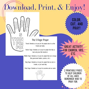 Learn to Pray, Pray for Others, Kids Bible Study Lesson, Loving ...