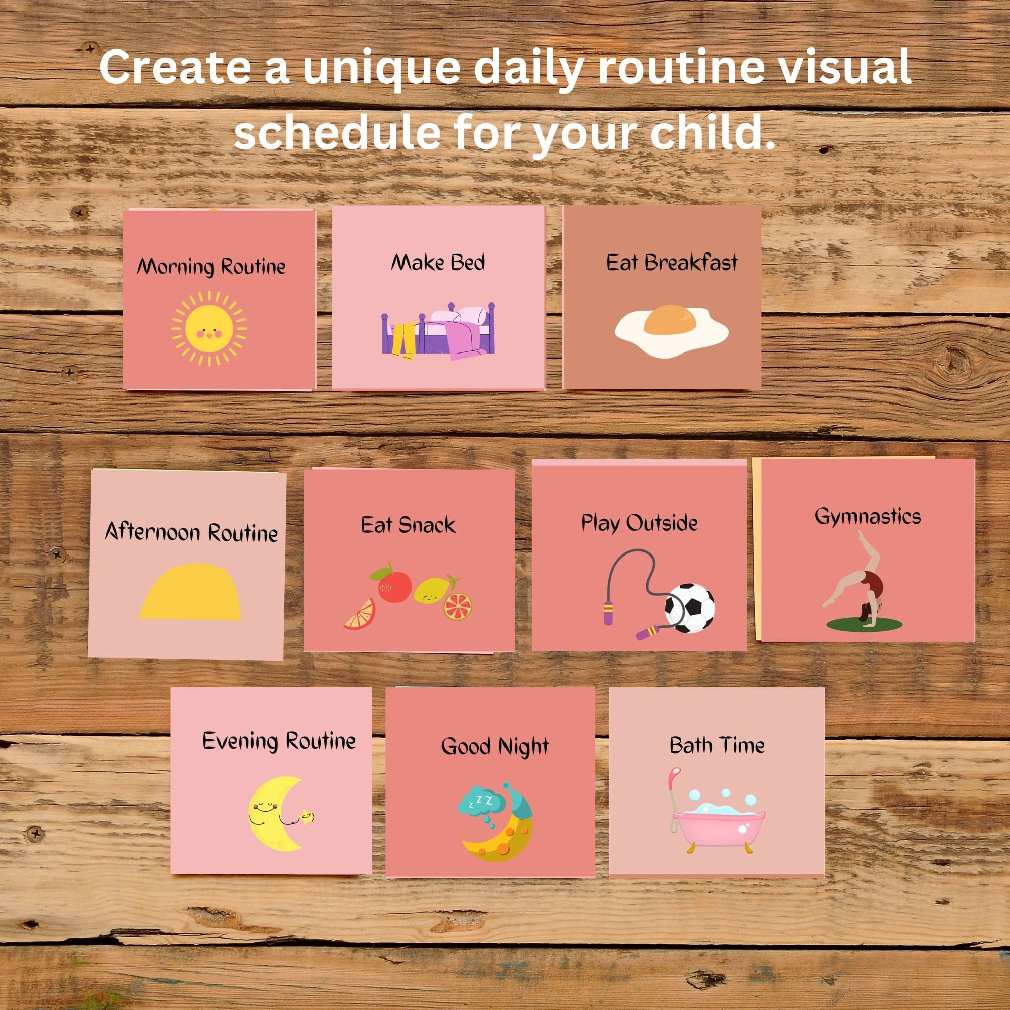 Daily Rhythm Cards, Kids Daily Rhythm, Daily Rhythm, Visual Homeschool ...