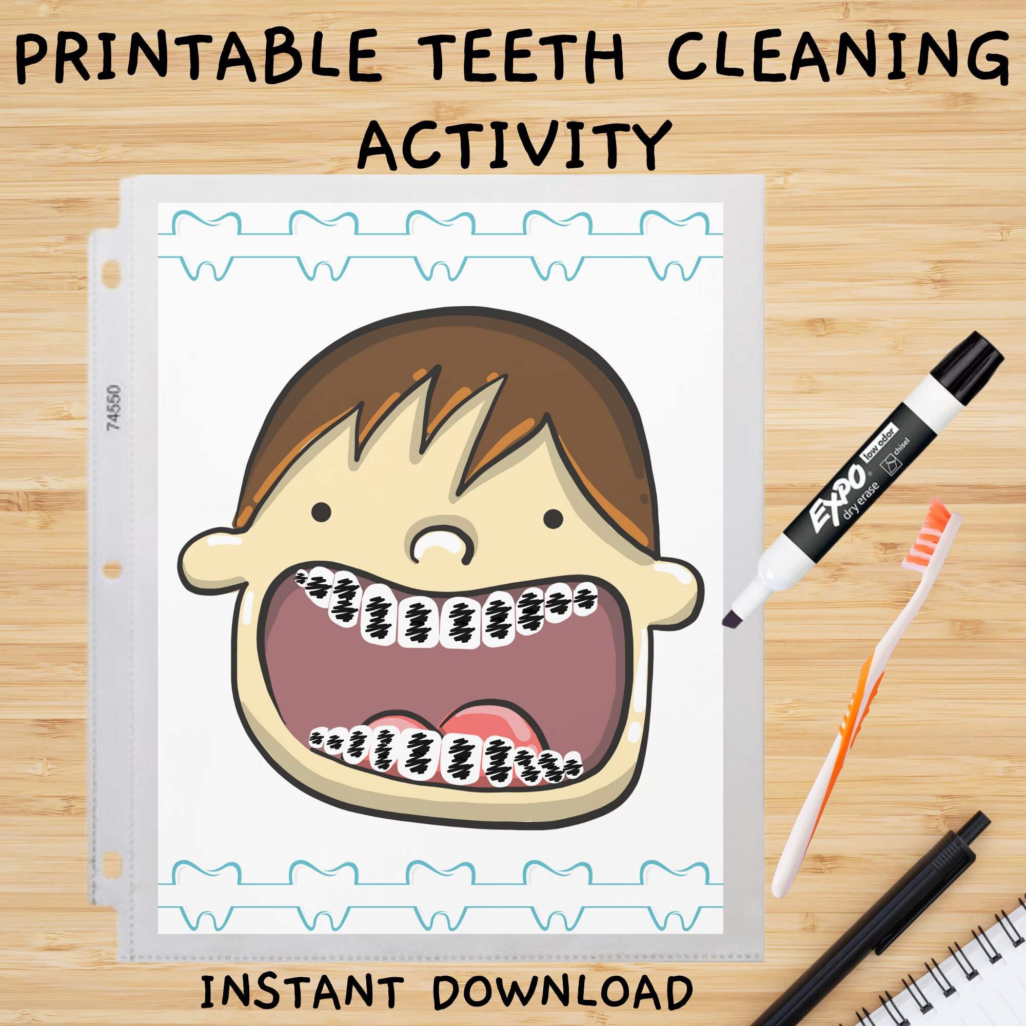 Oral Health Lesson, Tartar Removal, Dirty Teeth,tooth Brushing Game ...