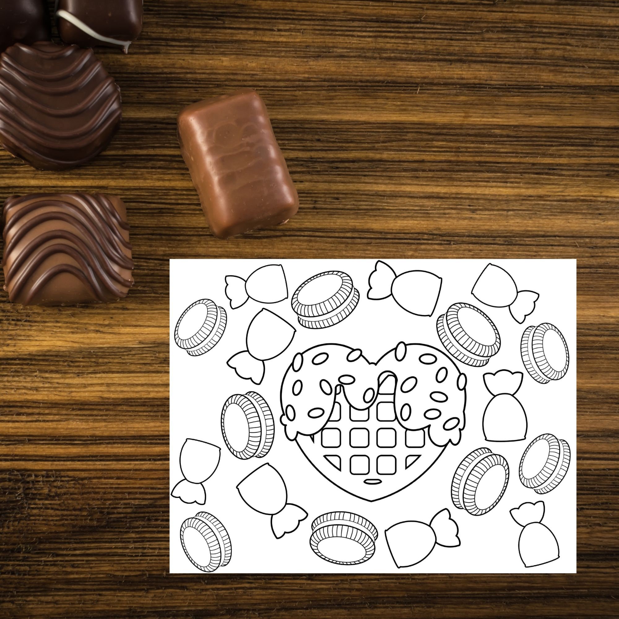 Sweets Coloring Pages, Coloring Pages Dessert, Donut Coloring, Cupcake ...