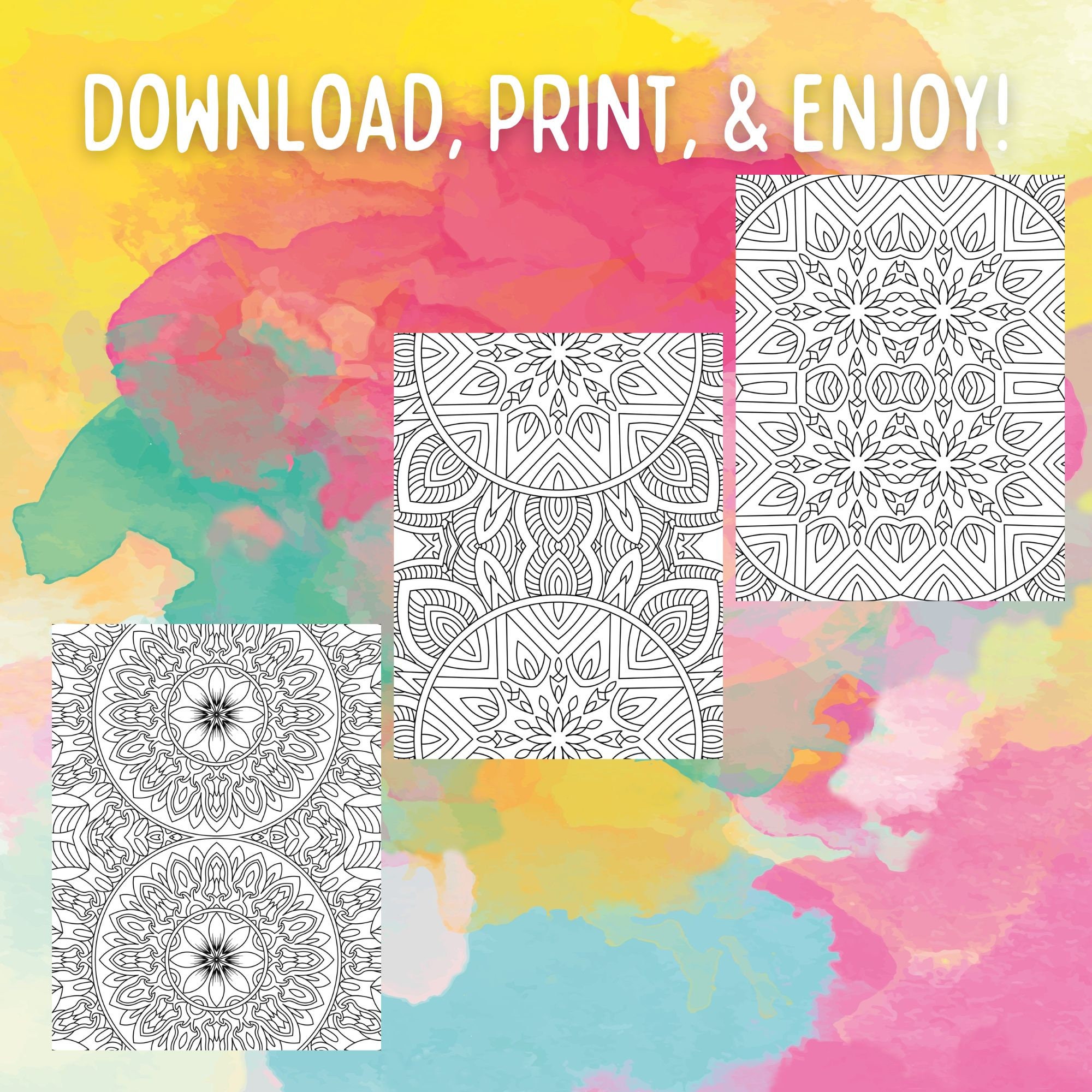 Color Me Beautiful, Beautiful Patterns Coloring, All Colors Are ...