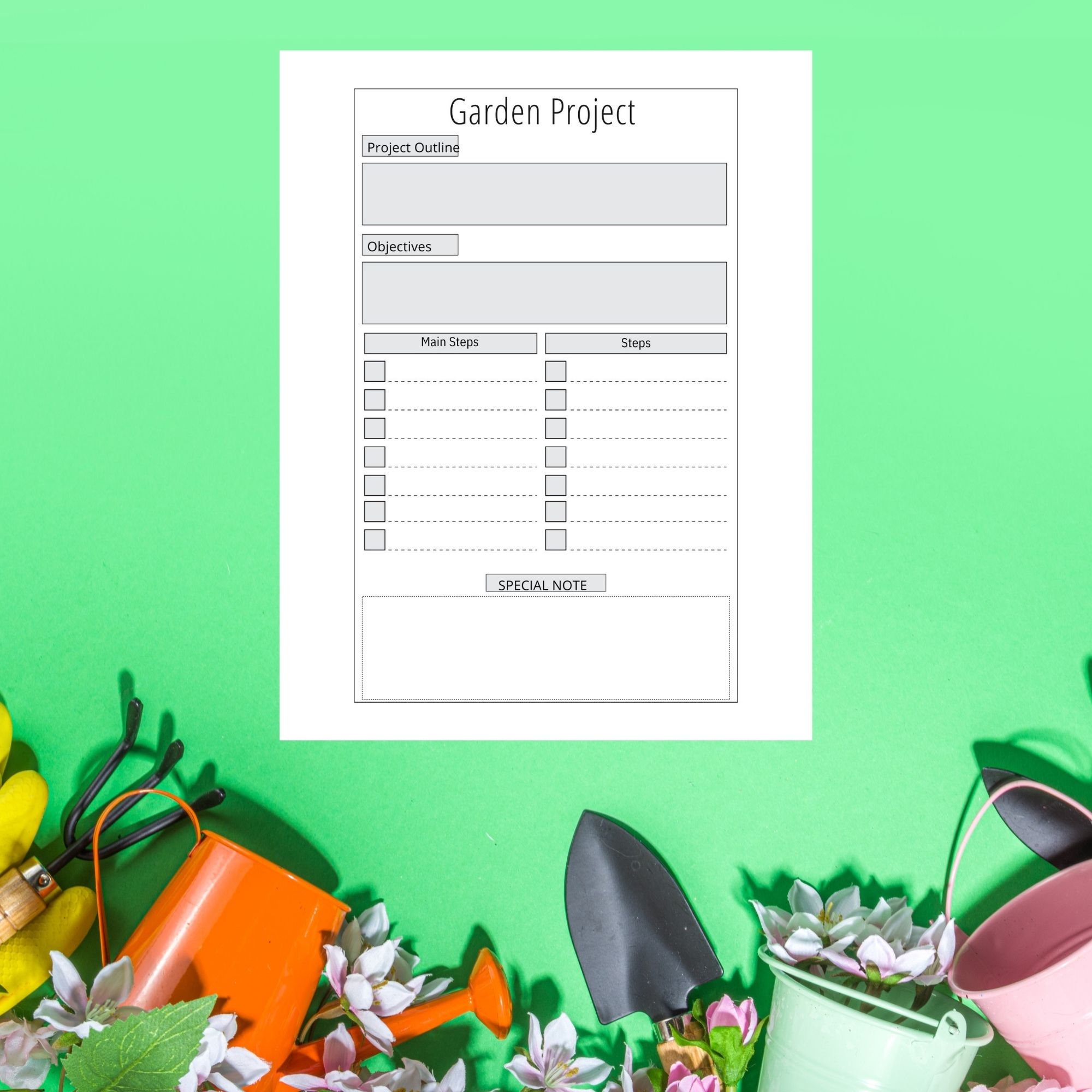 Gardening Logbook, Gardening Binder, Garden Planner Printable ...