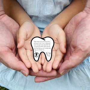 Tiny Reminders - Tooth Fairy Apology Note Set With Printable Apology ...