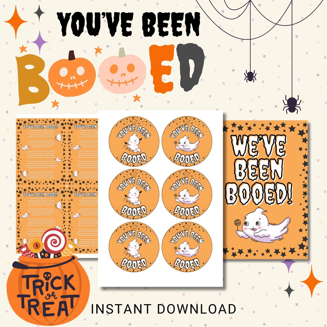 Ive Been Booed, You’ve Been Booed Printable, You Been Booed, Fun ...