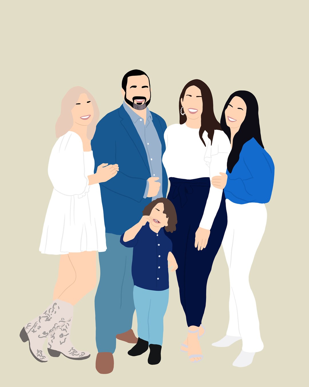 Faceless Digital Art Printable Art Profile Picture - Etsy