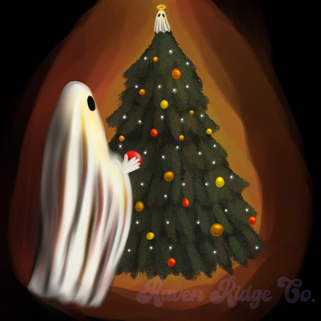 Ethereal Yuletide | Spirit of the Holidays Art Print - Etsy