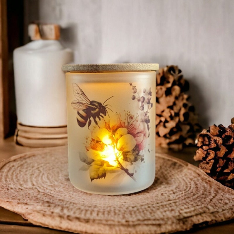 Bee Candle - Etsy