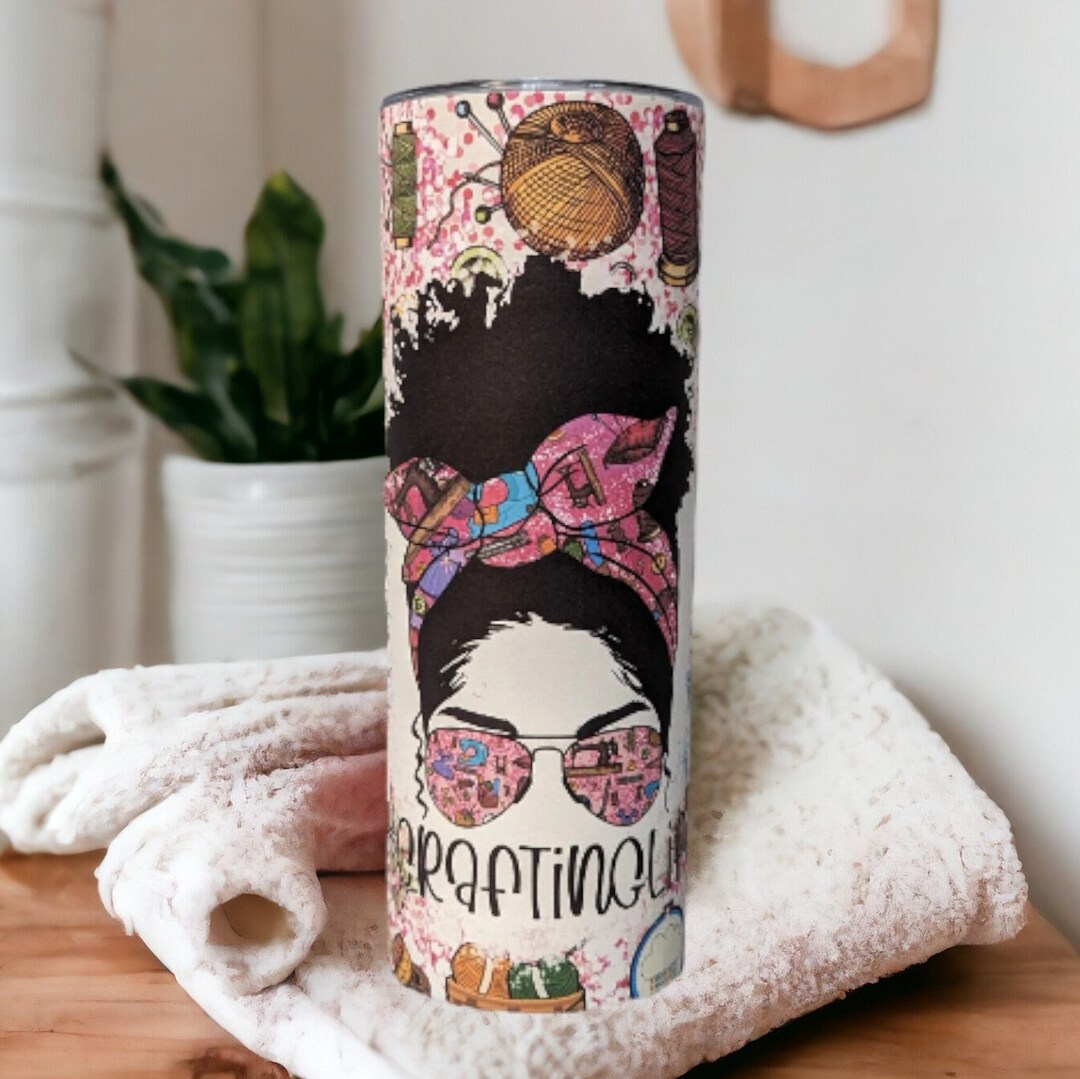 Crafting Life Tumbler, Craft Cup, Crafts Tumbler, Crafter's Gift, Craft ...