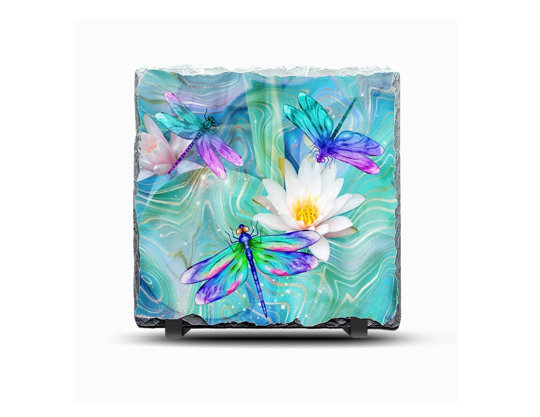 Whimsical Slate Dragonfly Picture - Stunning Nature-inspired Home Decor ...