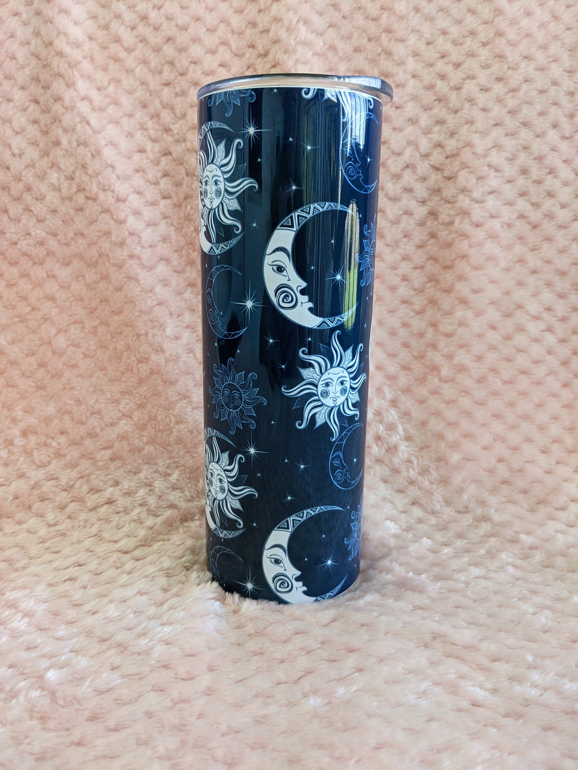 Moon and Sun Tumbler Moon Tumbler Sun Tumbler Celestial | Etsy