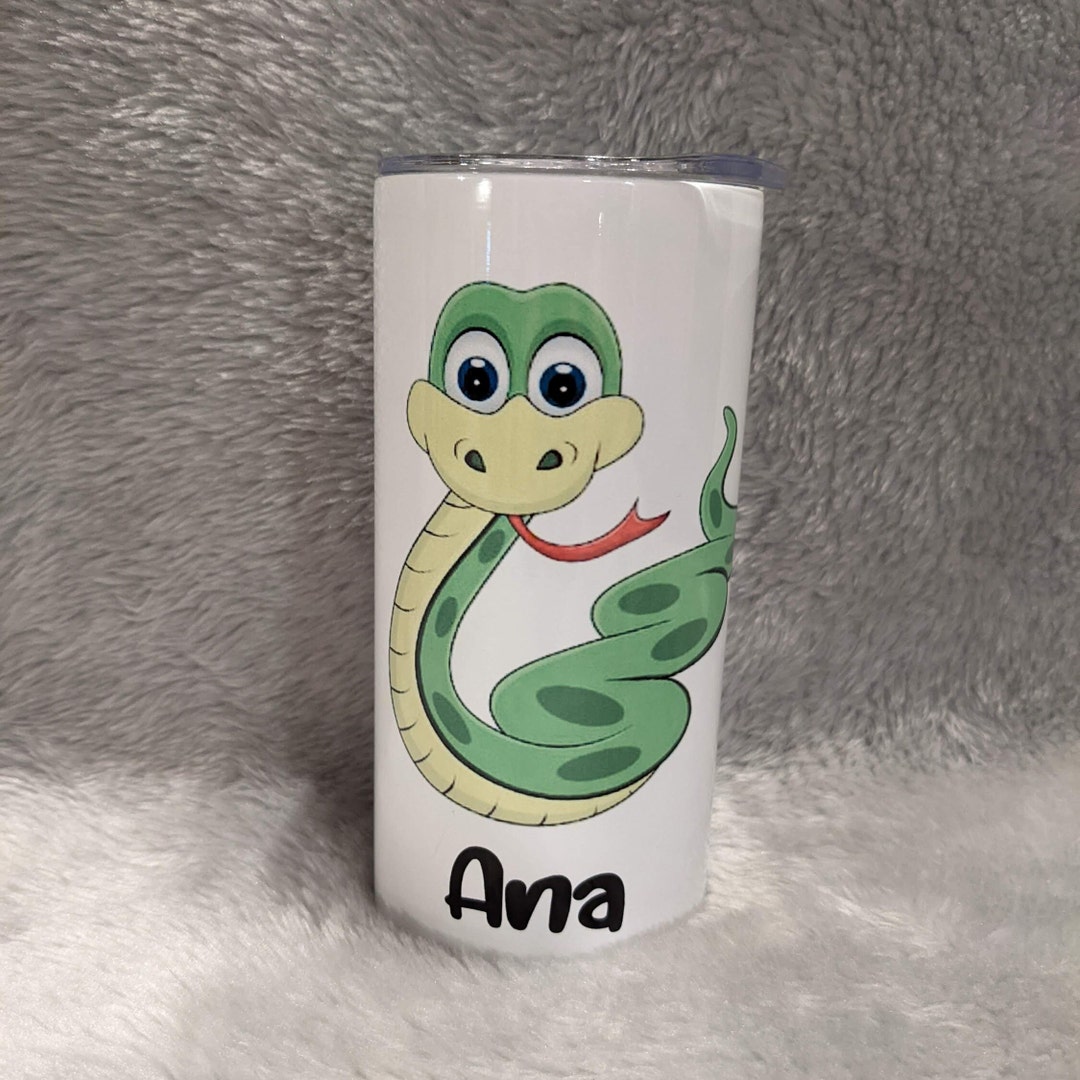 Kids Cartoon Snake Tumbler Personalized Snake Cup With Name - Etsy