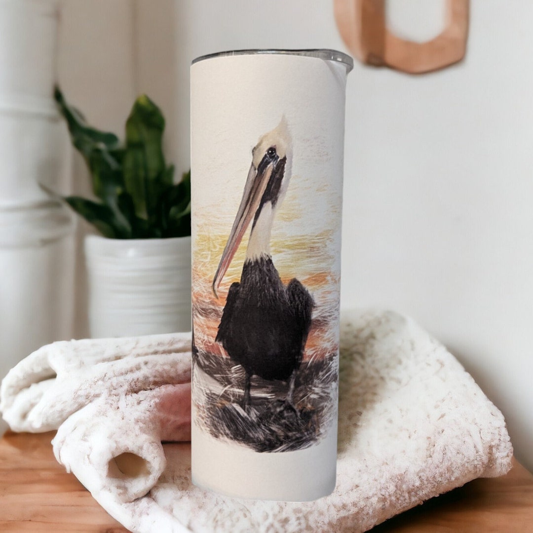 Pelican Tumbler Can Be Personalized, Pelican Gift, 20oz Tumbler With ...
