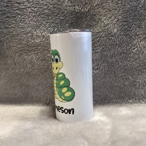 Kids Personalized Snake Tumbler, Snake Cup With Name, Personalized ...