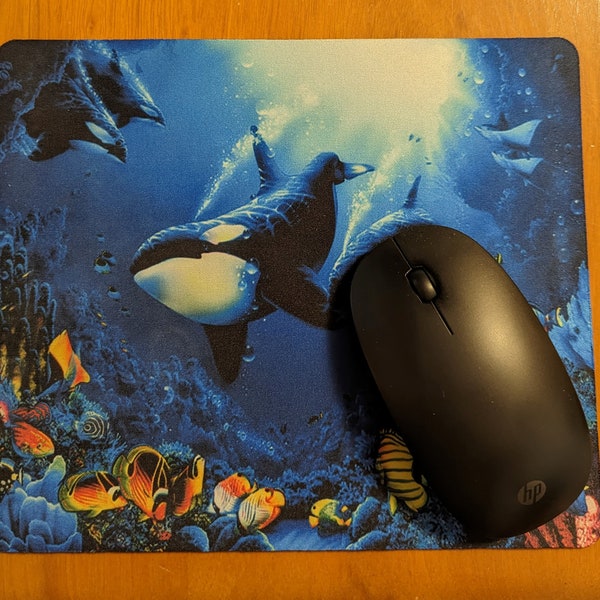 Whale Mousepad - Etsy