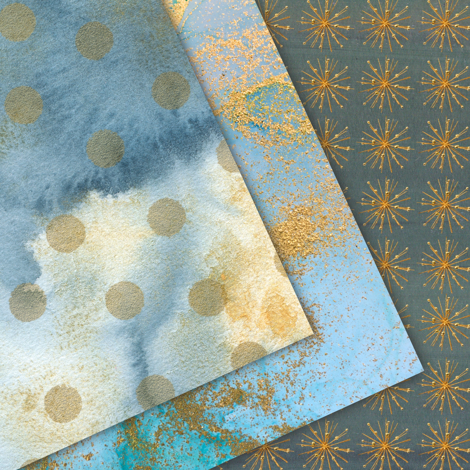 GOLD Digital Paper Textured Backgrounds GOLD Paper Pack - Etsy