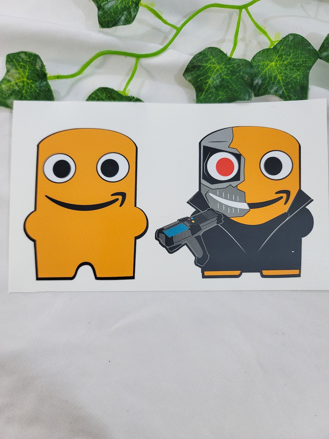 Peccy and Peccy Terminator Peccy Sticker Waterproof Set of 2 - Etsy