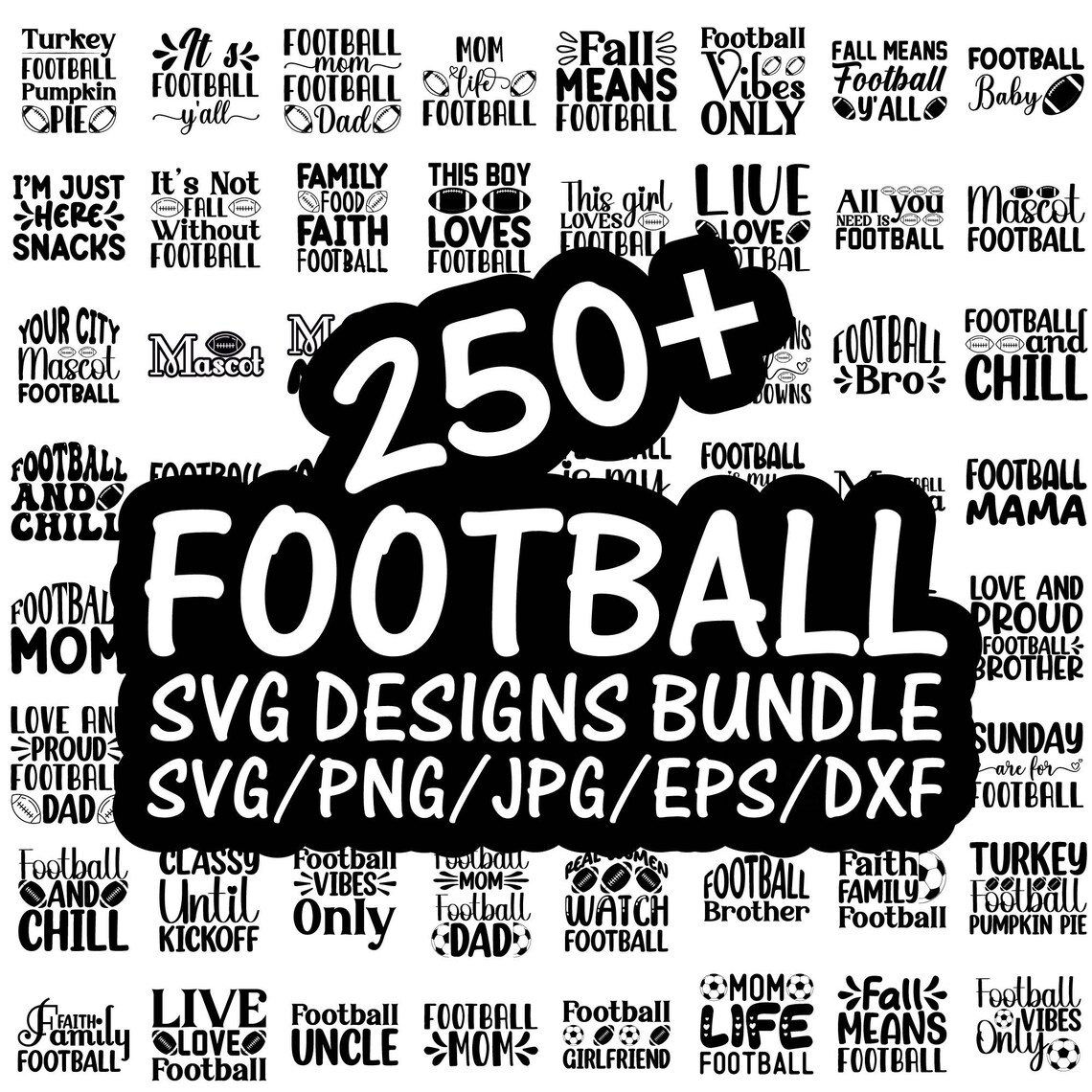 250 Football SVG, Football Mom SVG, Football PNG, Football Helmet Svg ...