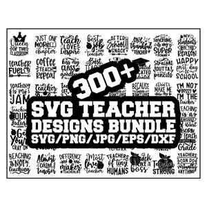 300+ Teacher SVG, Teacher Shirt SVG, Teacher Png, Teacher Svg for ...