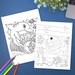 Marine Life and Aquatic Animals Coloring Book for Adults | Cute 60 ...