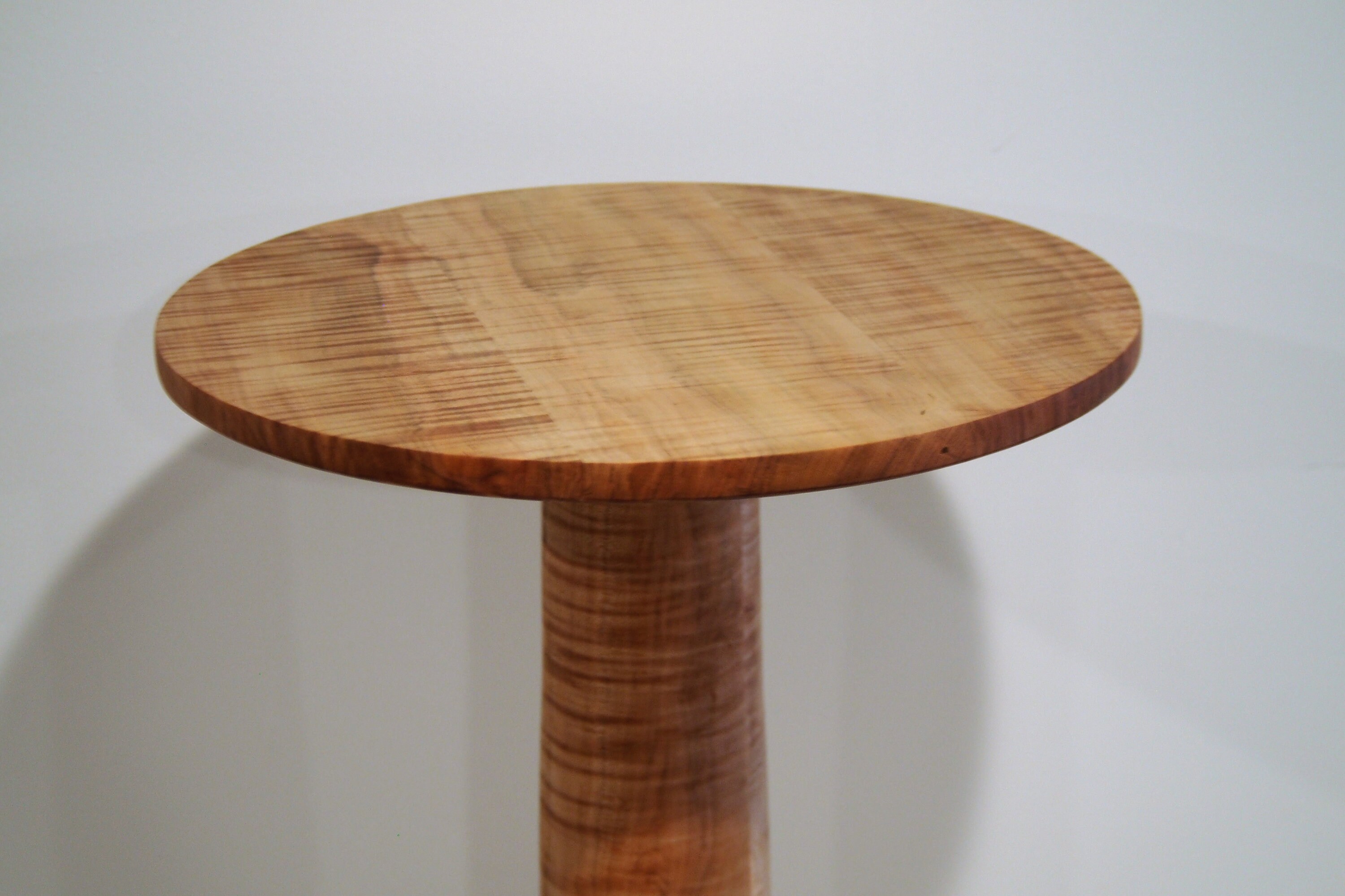 Custom Curly Maple Modern End Table for Living Room - Etsy