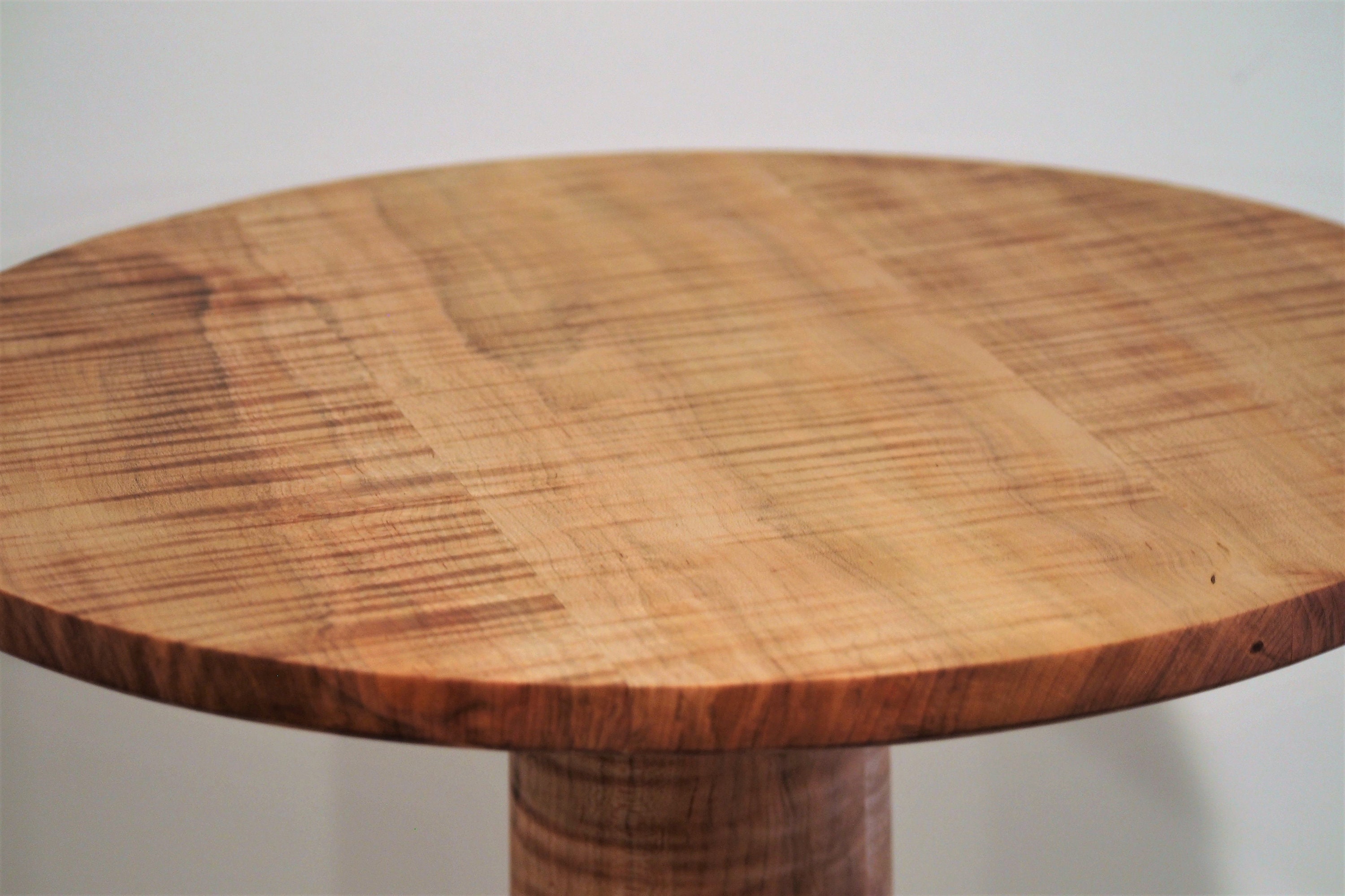 Custom Curly Maple Modern End Table for Living Room - Etsy