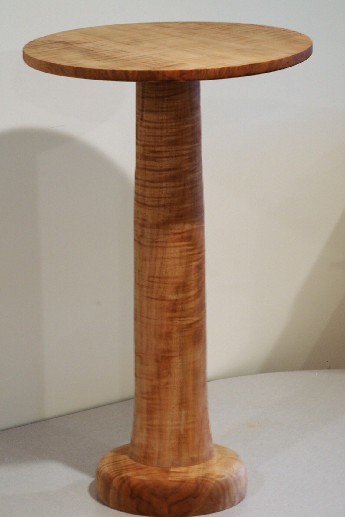 Custom Curly Maple Modern End Table for Living Room - Etsy