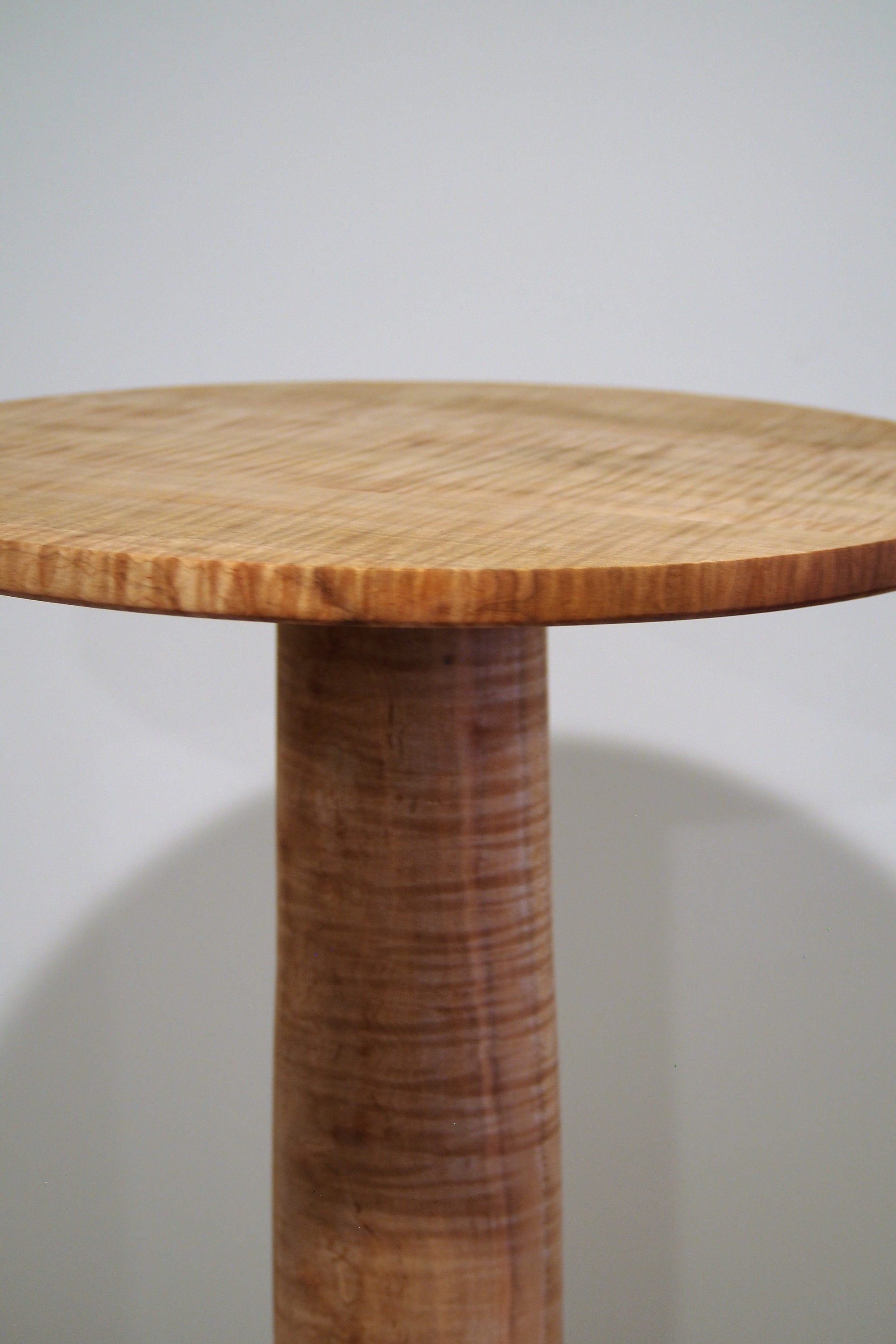 Custom Curly Maple Modern End Table for Living Room - Etsy