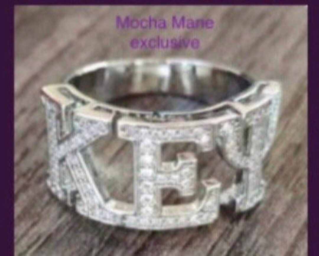 Kappa Epsilon Psi Military Sorority .925 Sterling Silver Ring - Etsy