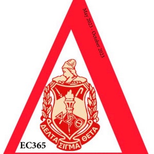 Delta Sigma Theta Sorority Brooch Pin - Etsy