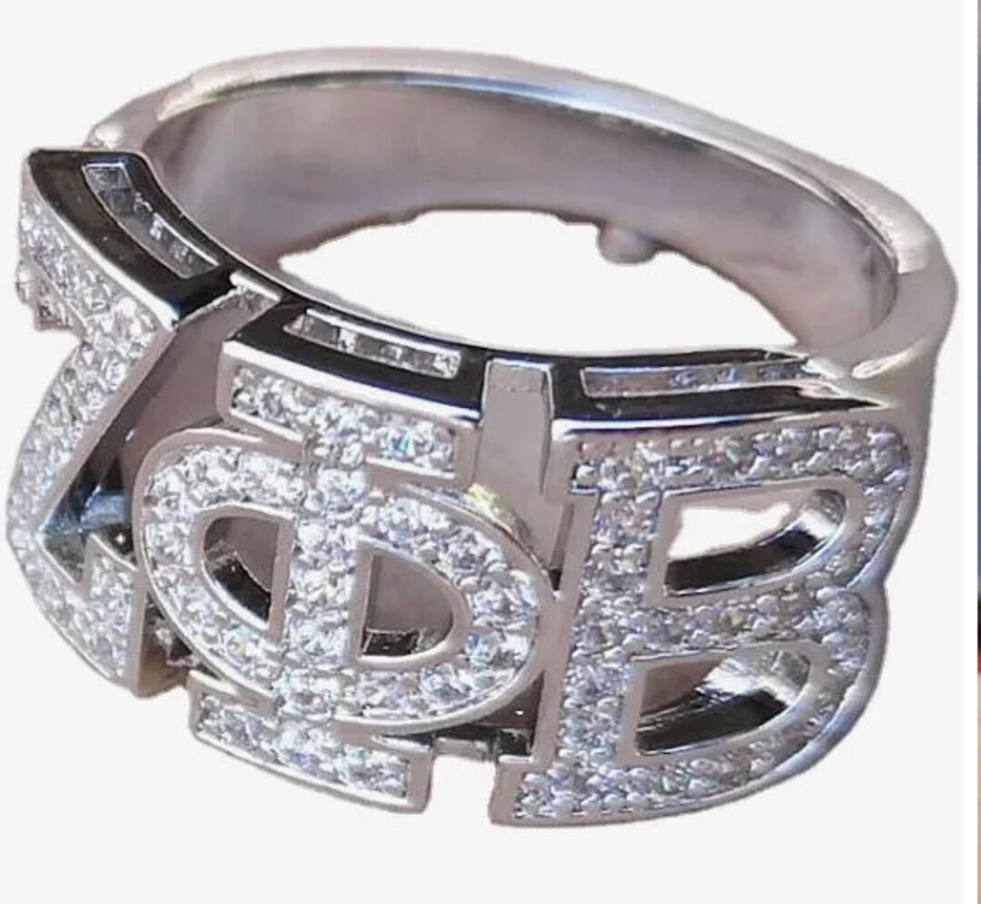 Zeta Phi Beta Sorority .925 Sterling Silver Ring - Etsy